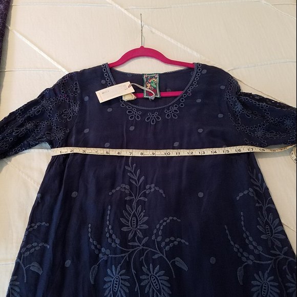 Johnny Was | Dresses | Johnny Was Connor Dress Navy Xs | Poshmark